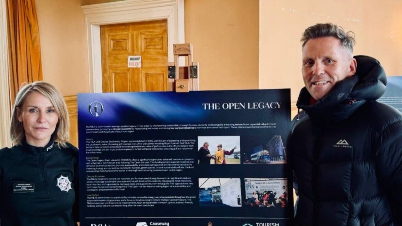 Portrush Engages Locals Ahead of The 153rd Open At Royal Portrush