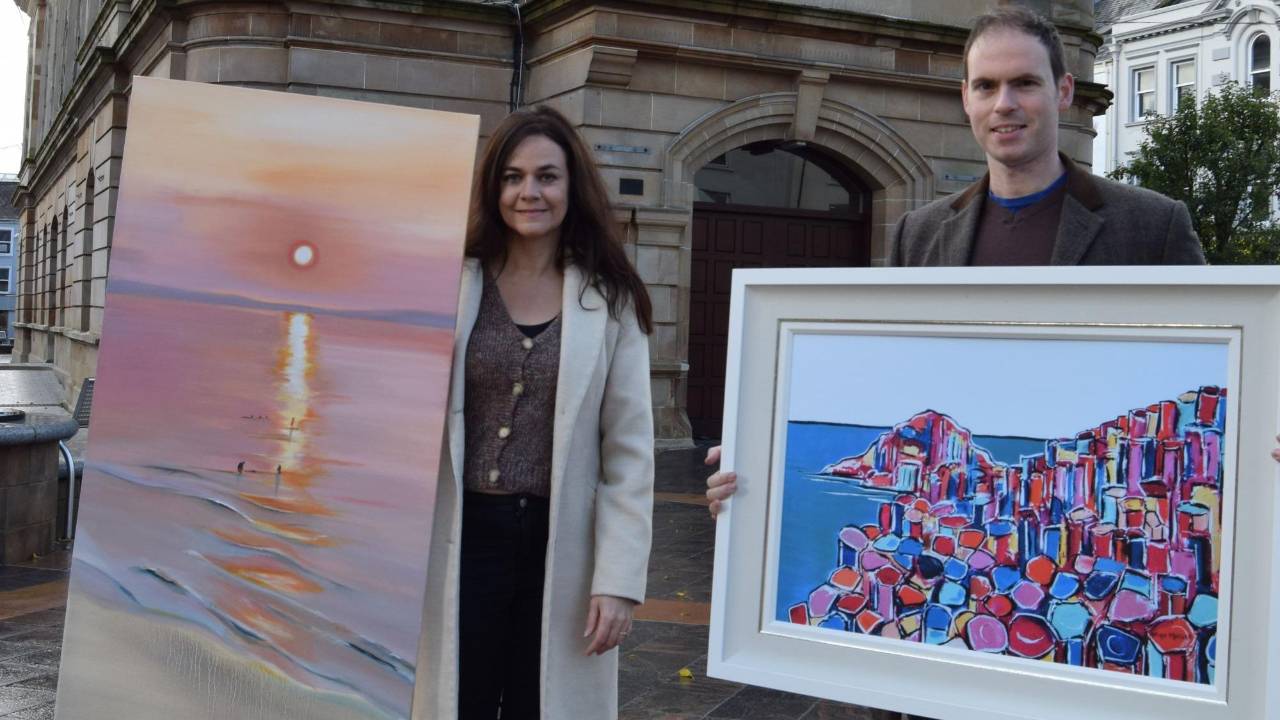 North Coast Artists' Festive Exhibition & Sale at Coleraine Town Hall