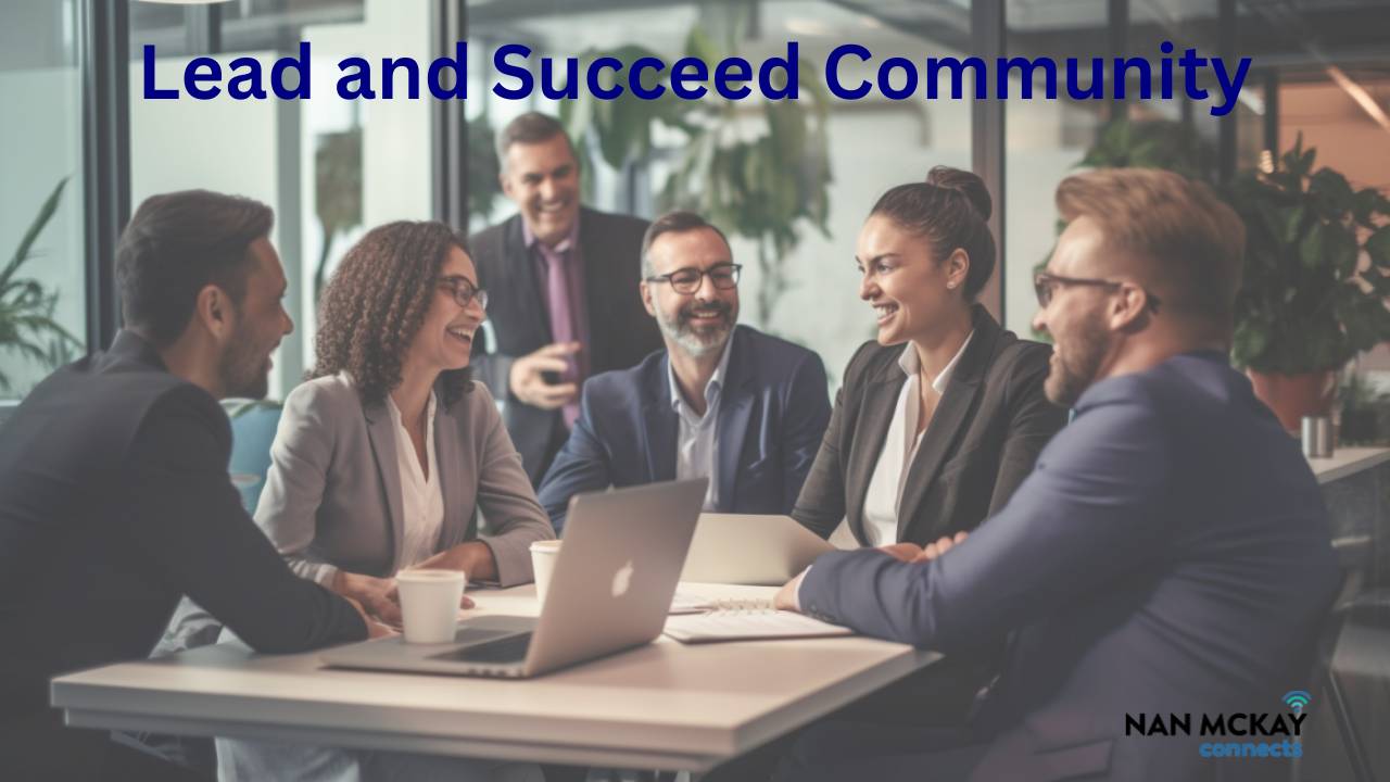 Lead and Succeed Community Webinar