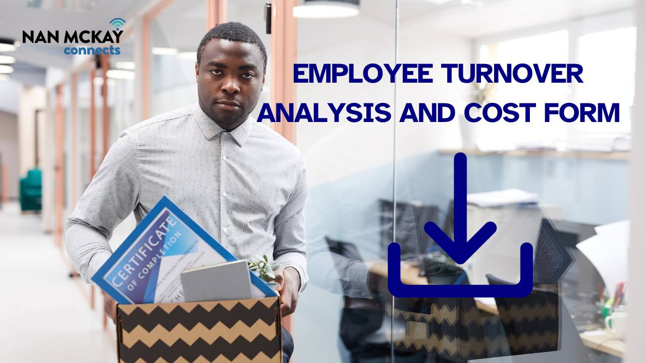 Employee Turnover Analysis and Cost Form