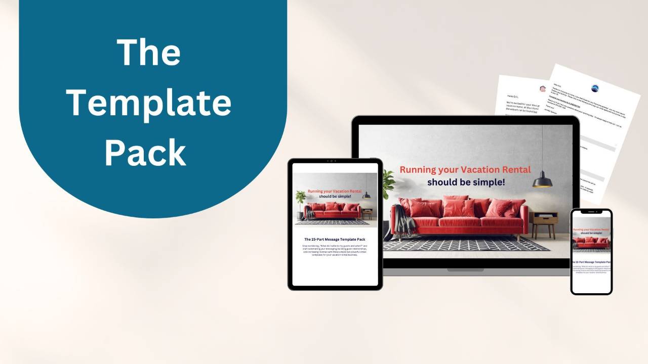 Uplevel Your Guest Messaging: 15 Part Message Template Pack