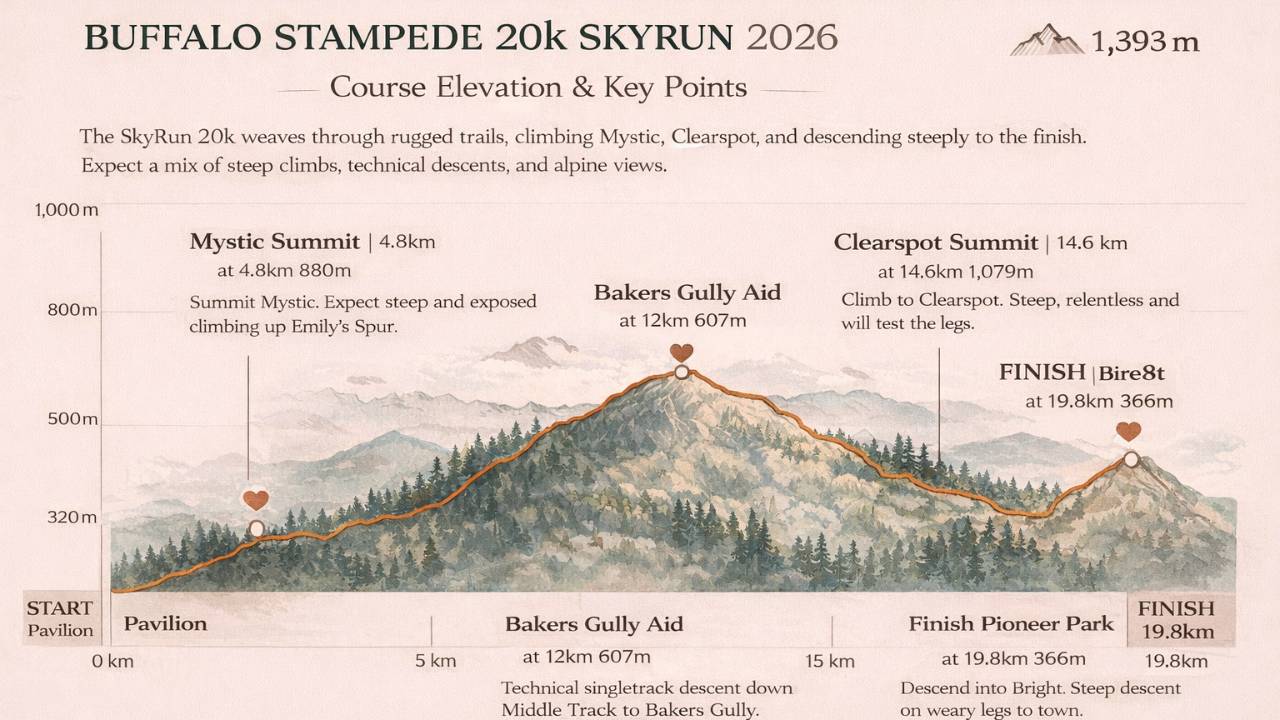 Buffalo Stampede 20km 2026 Course Insights | Her Trails