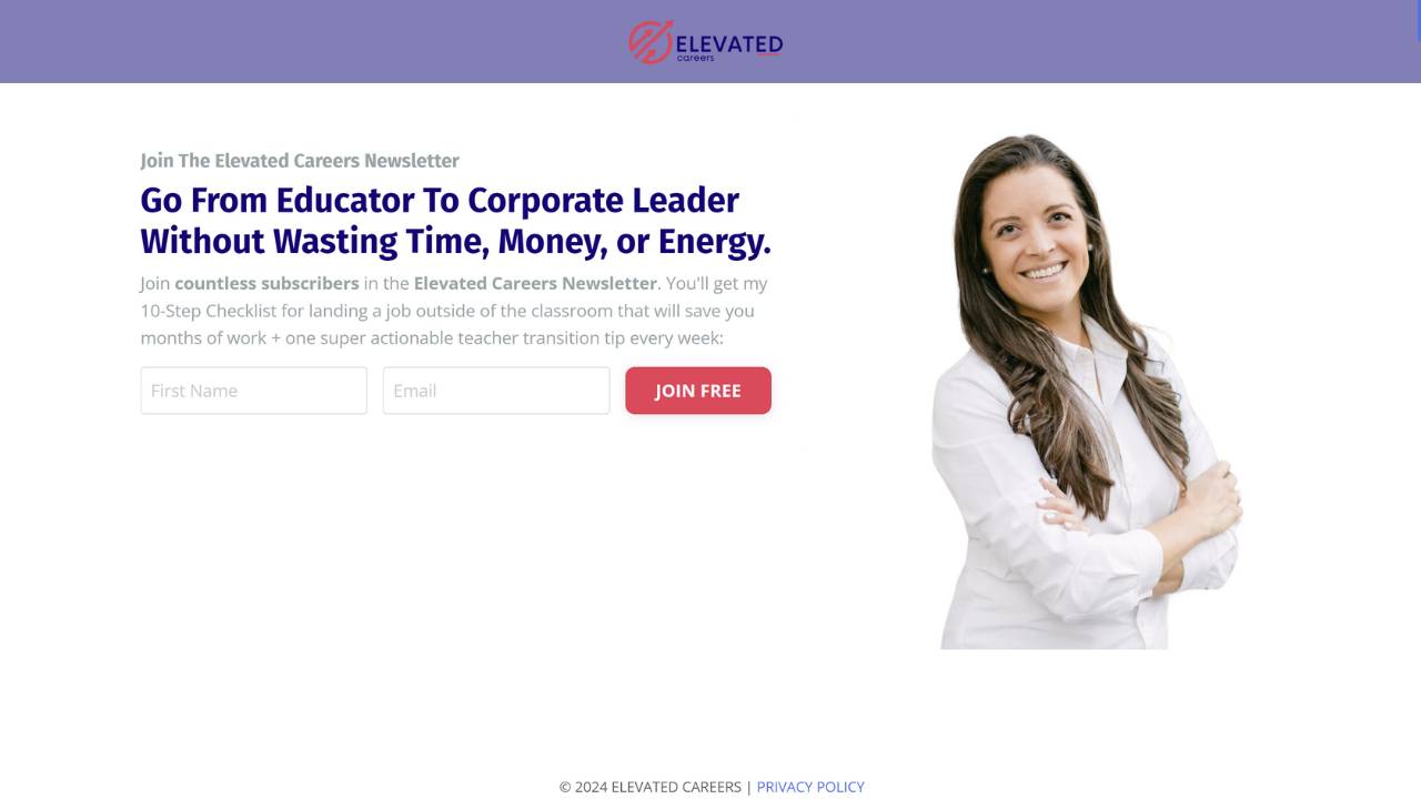 Teacher Career Change | Elevated Careers Newsletter