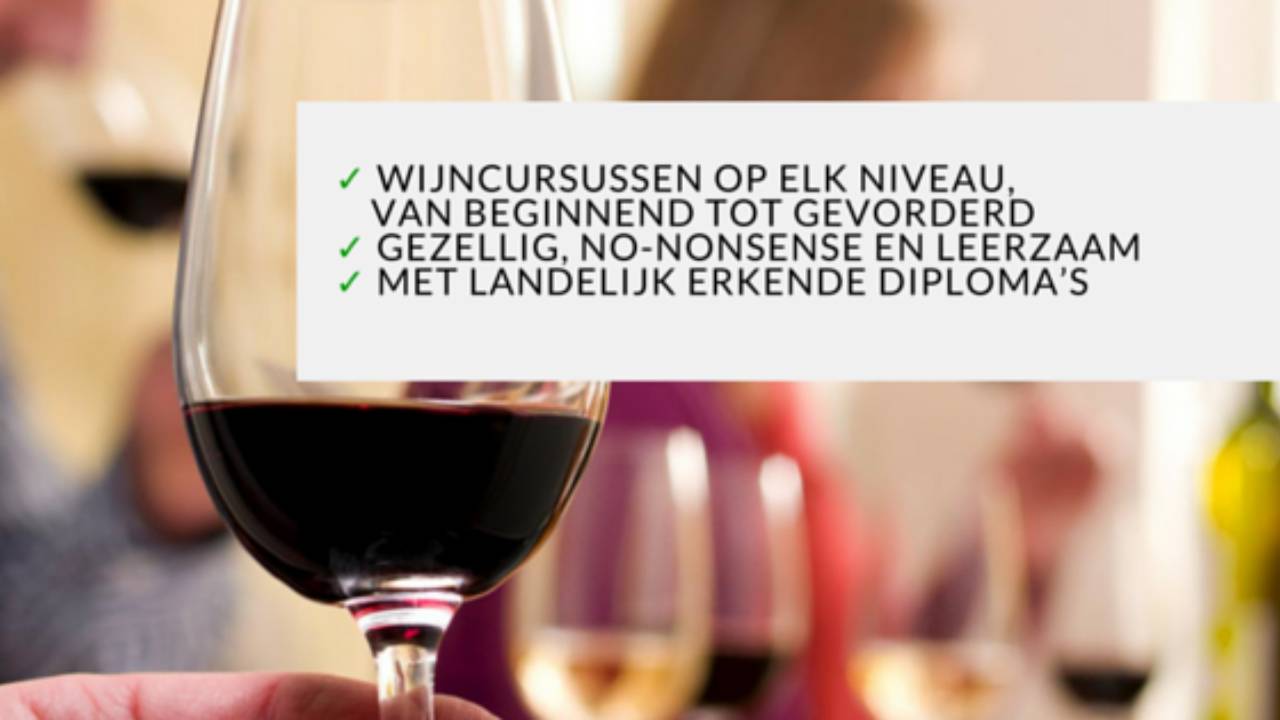 Online wijncursussen voor liefhebbers en horeca