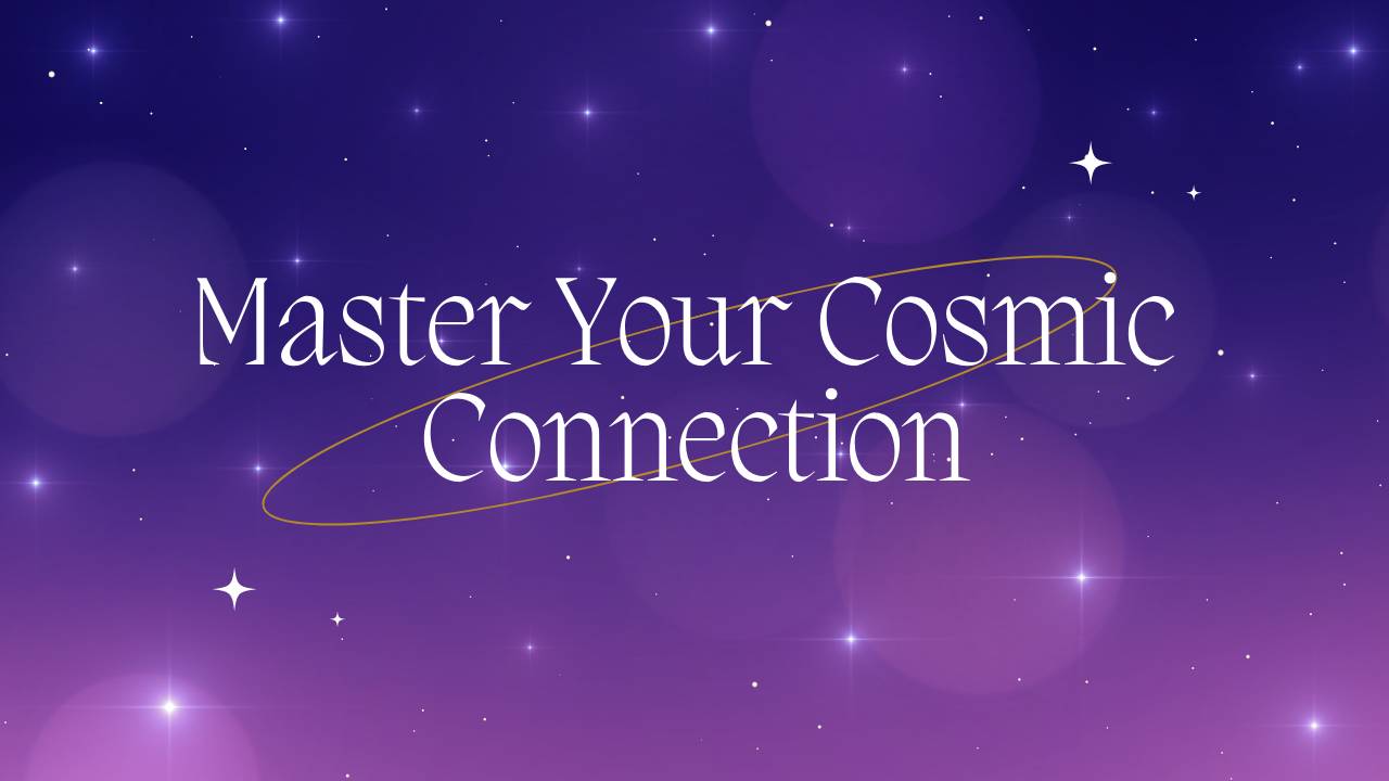 Master Your Cosmic Connection | Manifest with the Moon