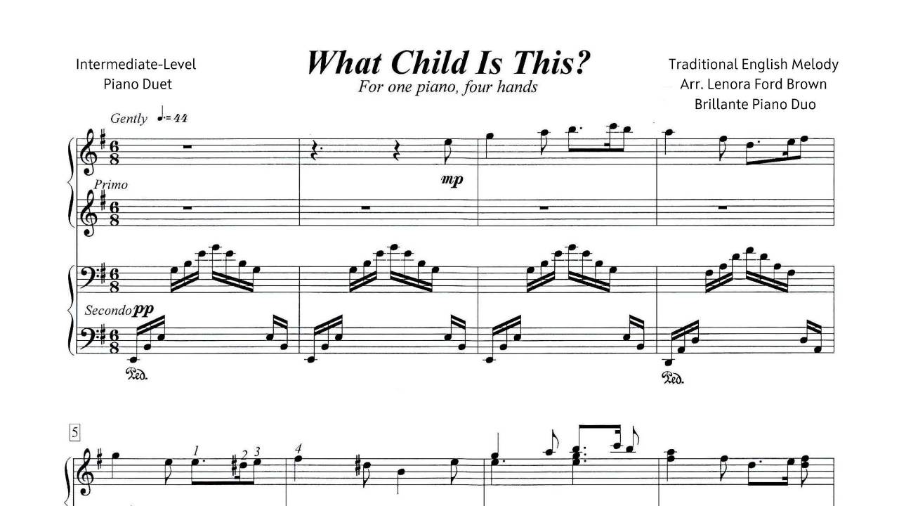 Greensleeves Sheet Music