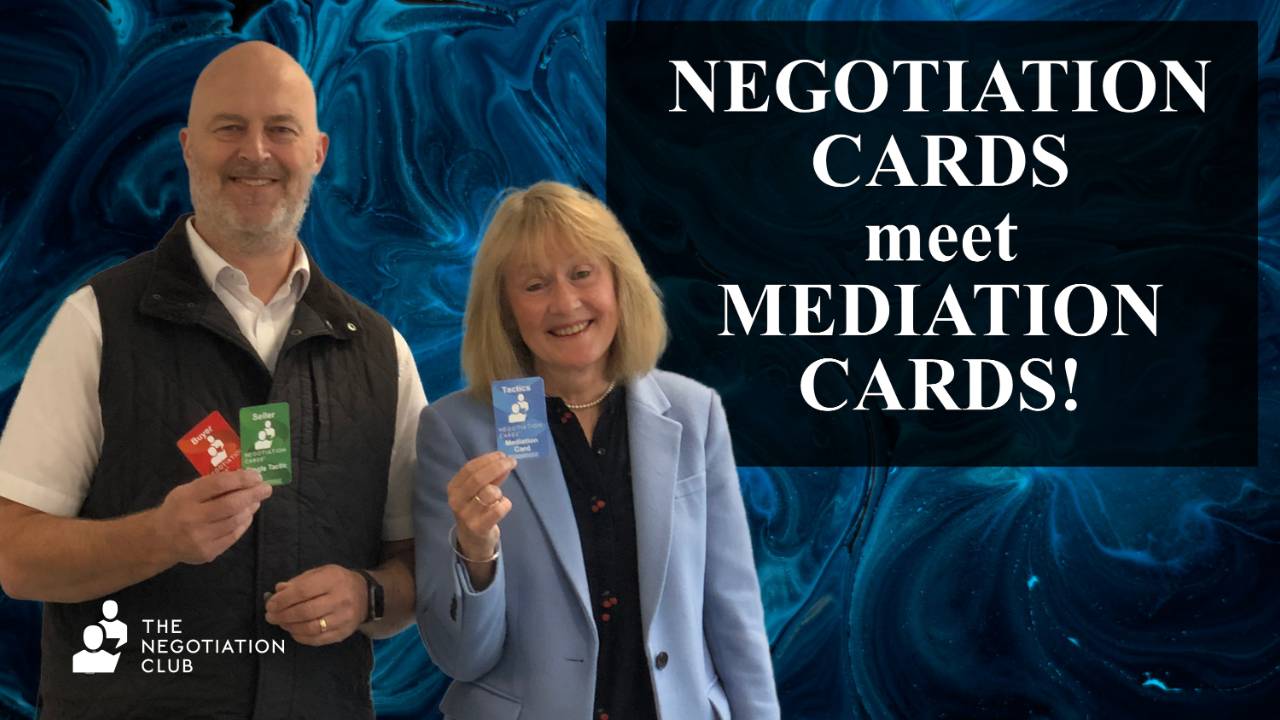 How Negotiation and Mediation Cards Increases Professional Skills