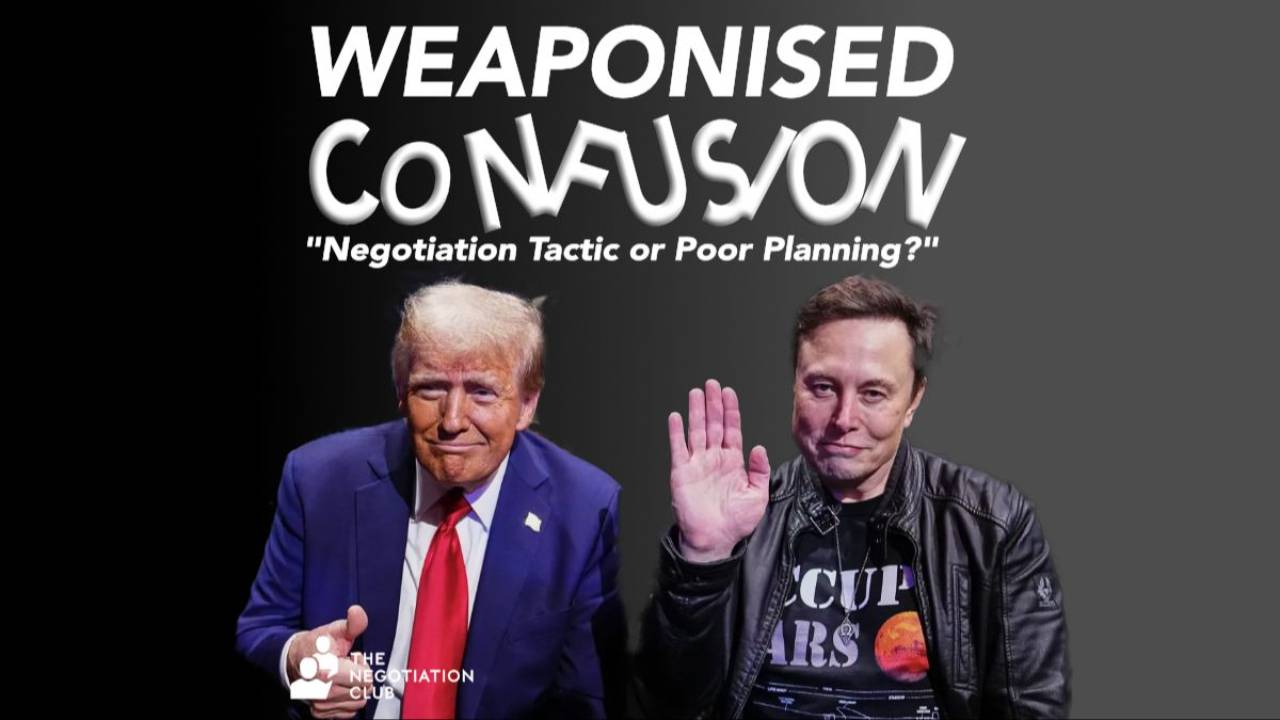 Strategic Confusion - Negotiation Tactic or Breakdown?