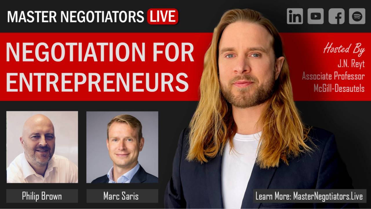 PODCAST: Jean-Nicolas interviews Philip Brown and Marc Saris