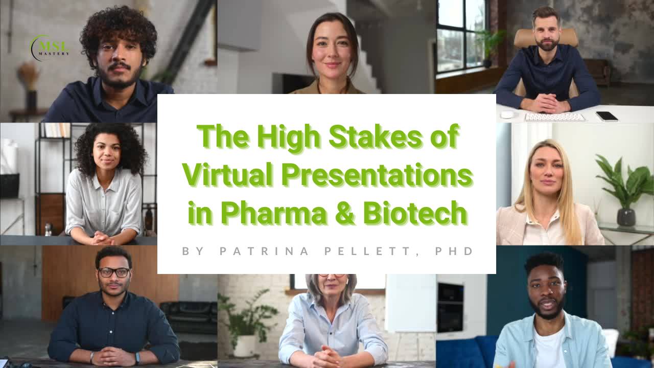 The High Stakes of Virtual Presentations in Pharma & Biotech