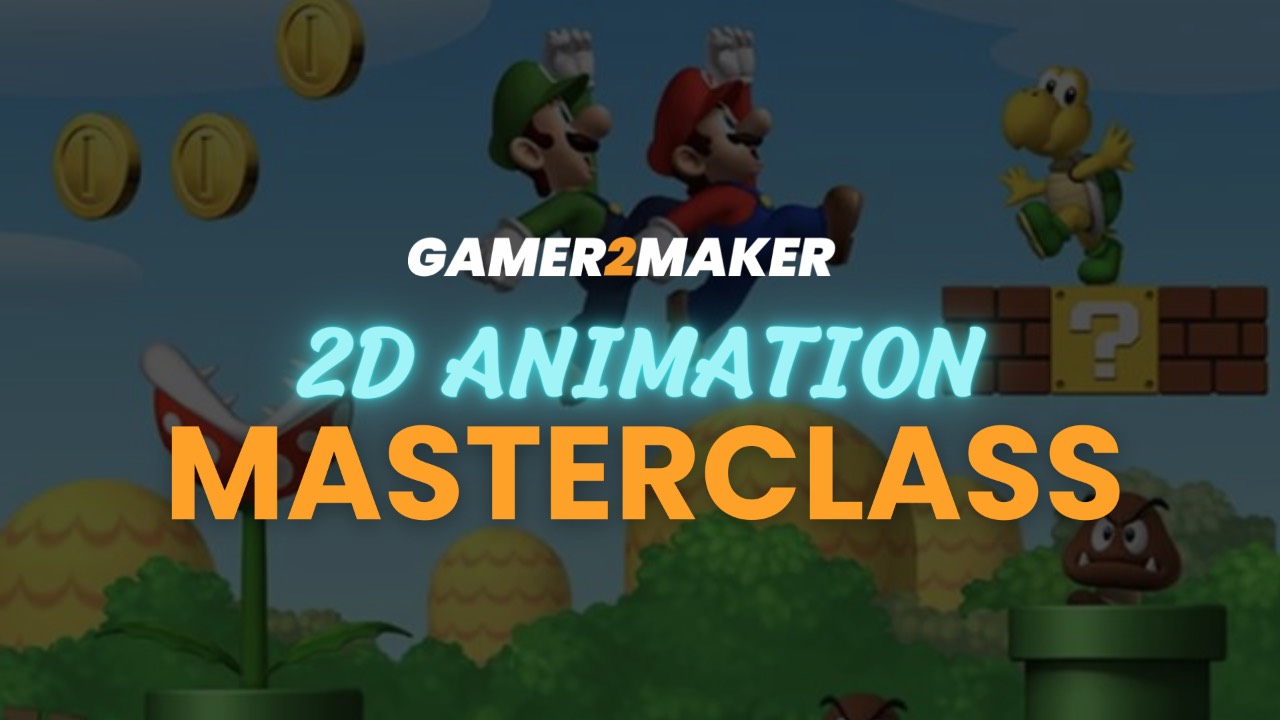 Advanced 2D Animation Game Development Course - Gamer2Maker