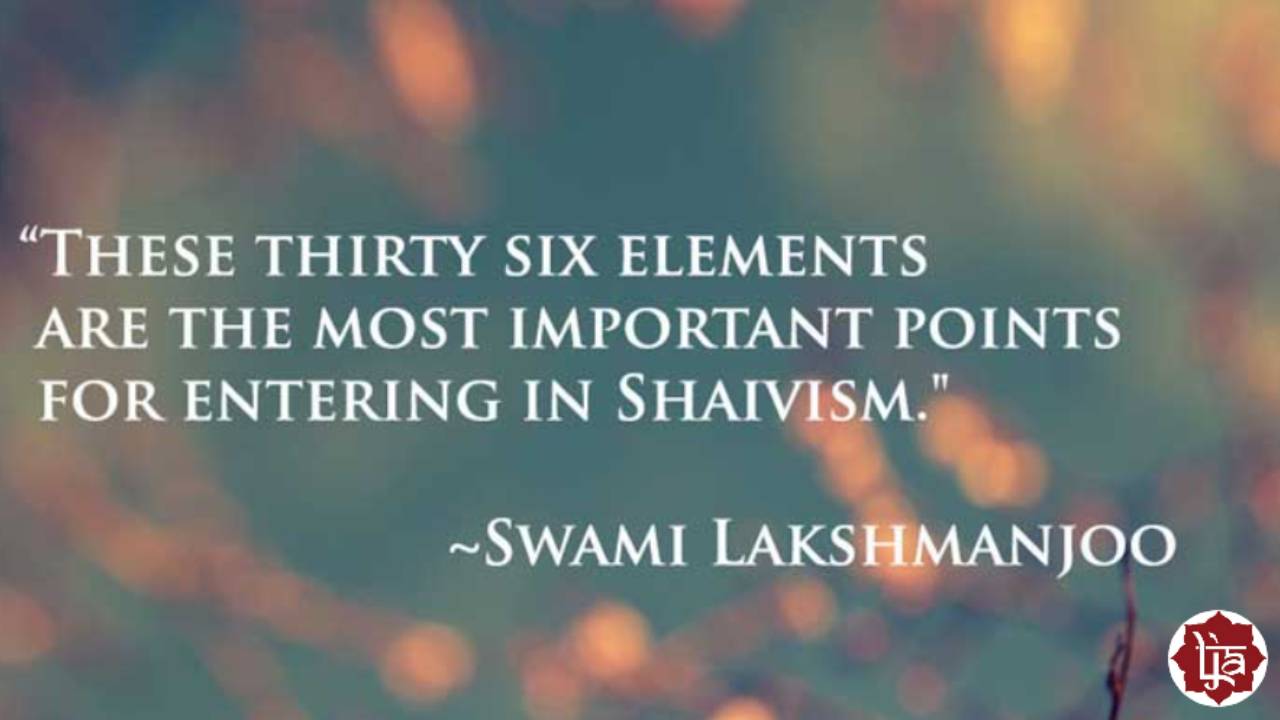 "These are the most important points for entering in Shaivism."