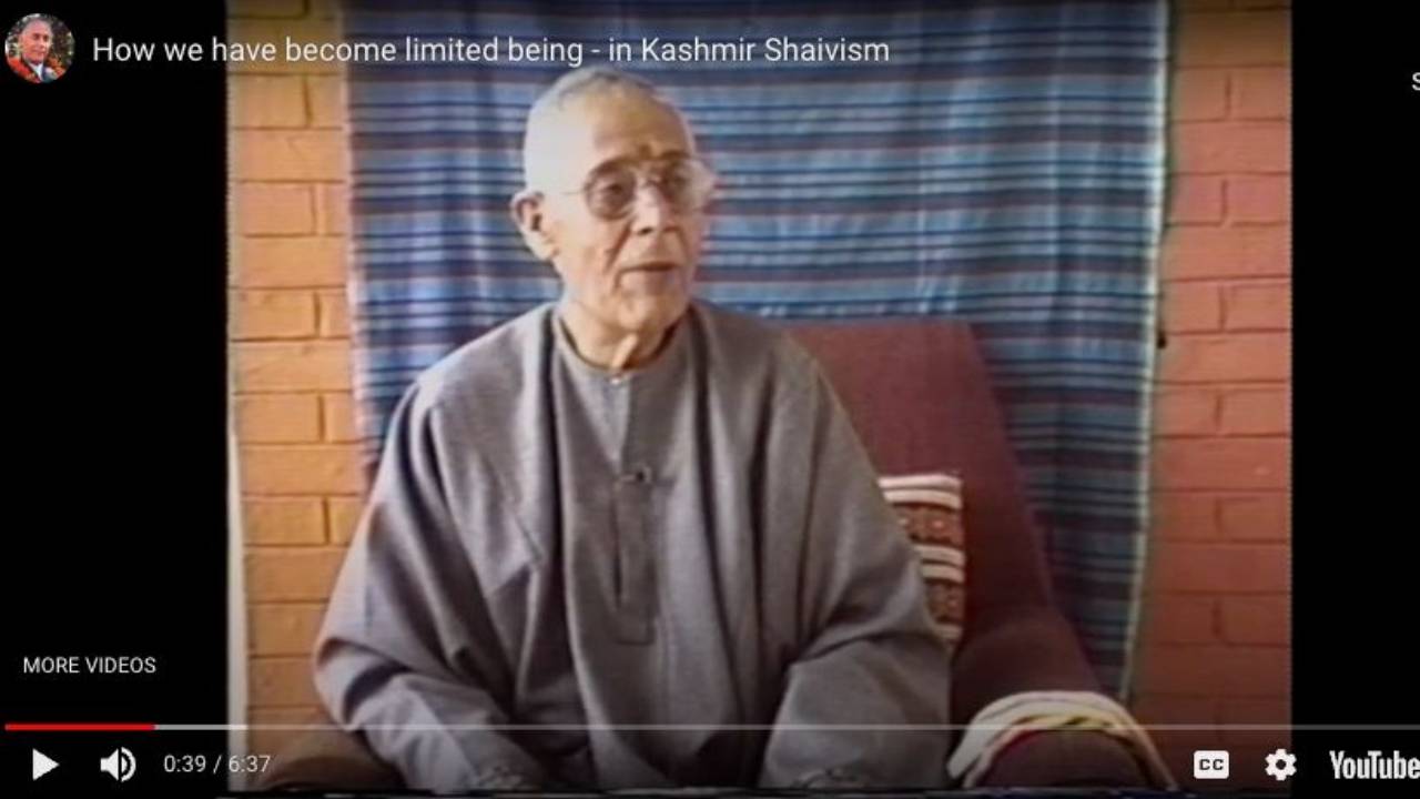 How we have become limited being - in Kashmir Shaivism