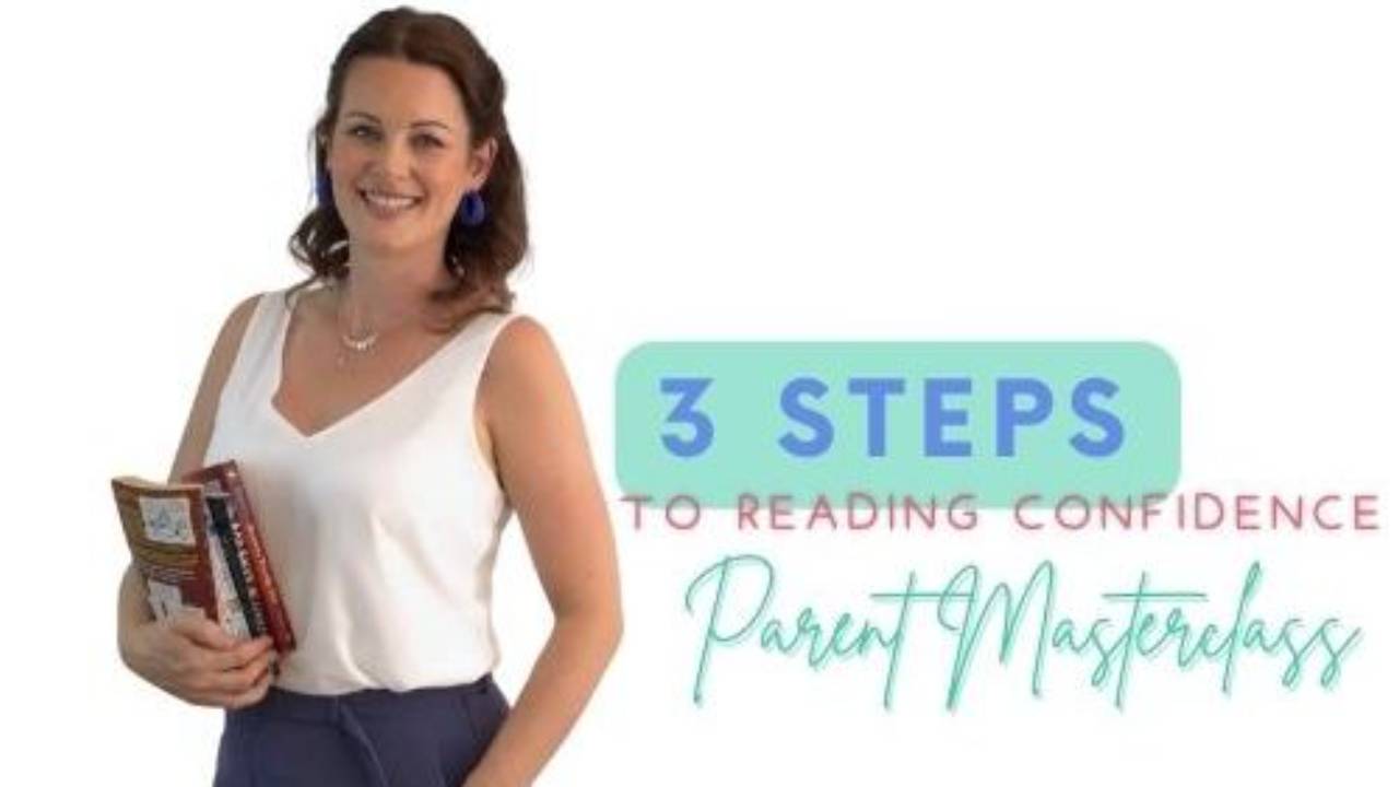 FREE MASTERCLASS - 3 STEPS TO READING CONFIDENCE
