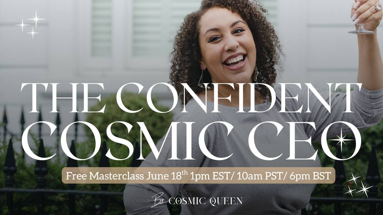 Confident Cosmic CEO Masterclass signup