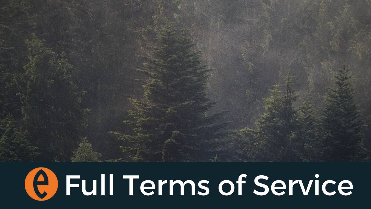 Full Terms of Service | Evergreen Factor | Guidelines