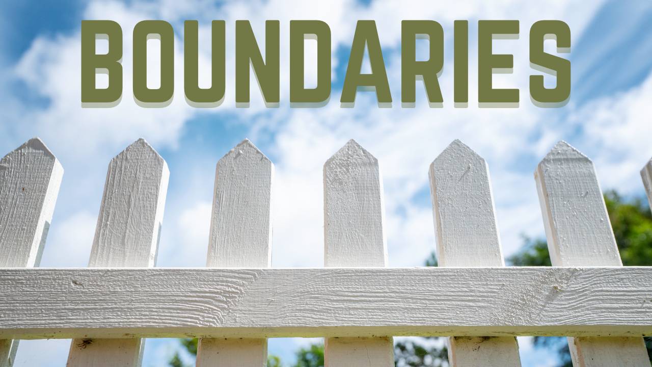 Recommended Resources for Boundaries