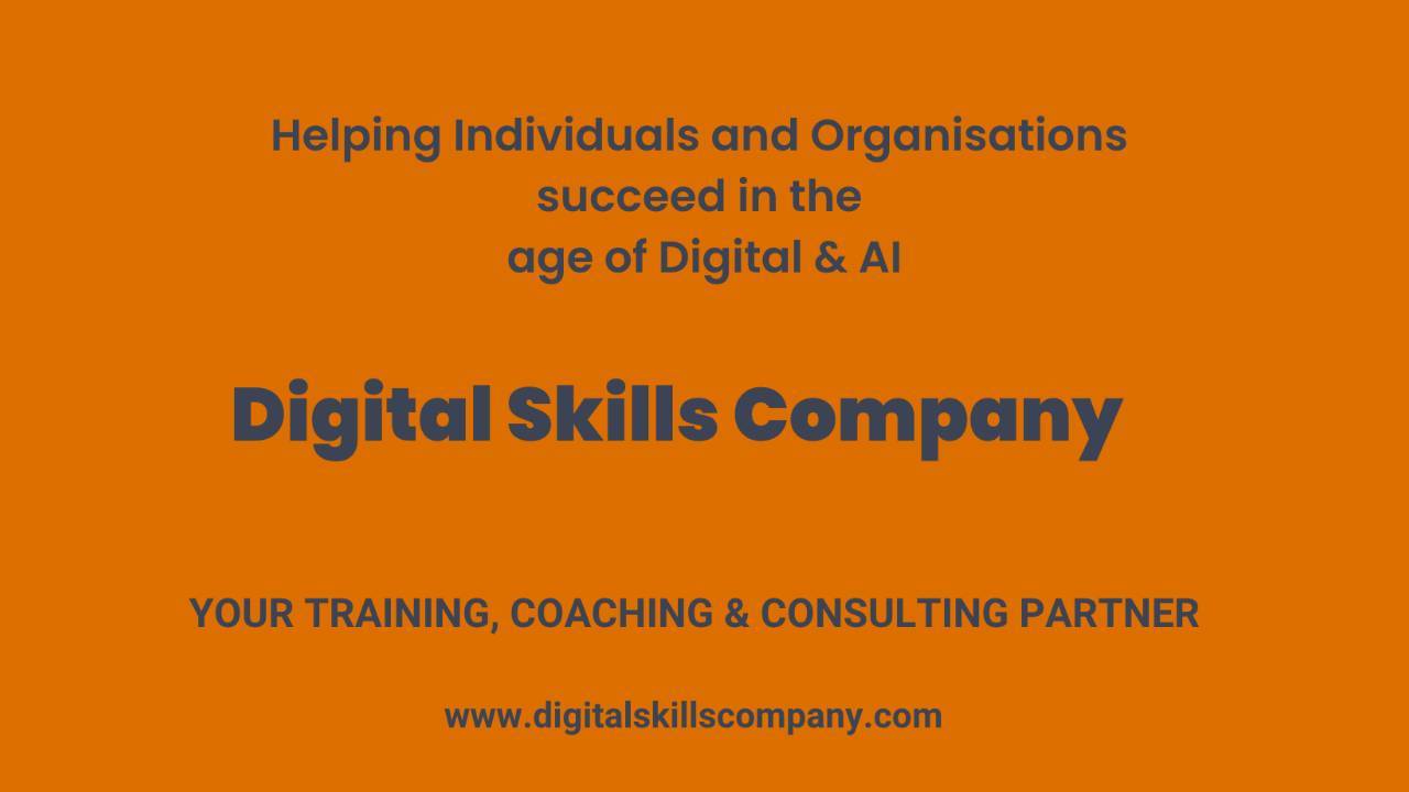Help Individuals and Organisations succeed in the age of AI & Digital