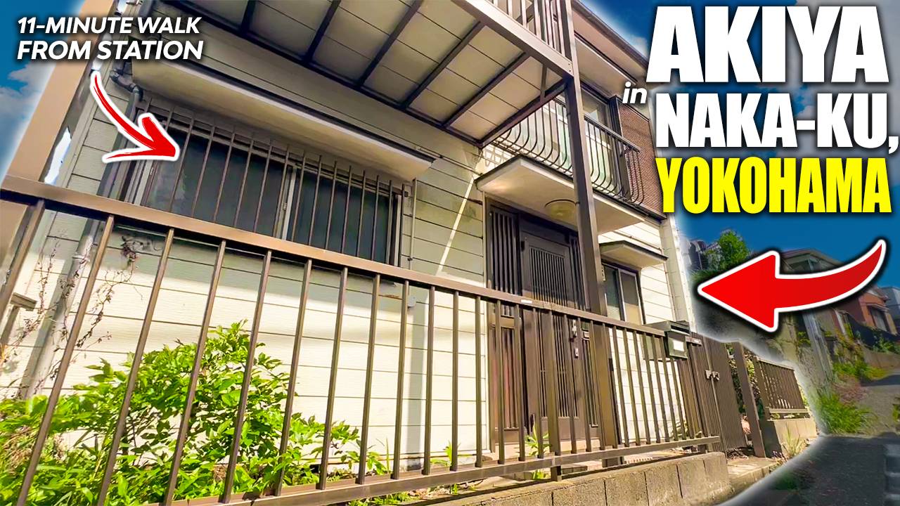 Akiya Vlog: A Japanese House Tour in Naka-Ku, Yokohama