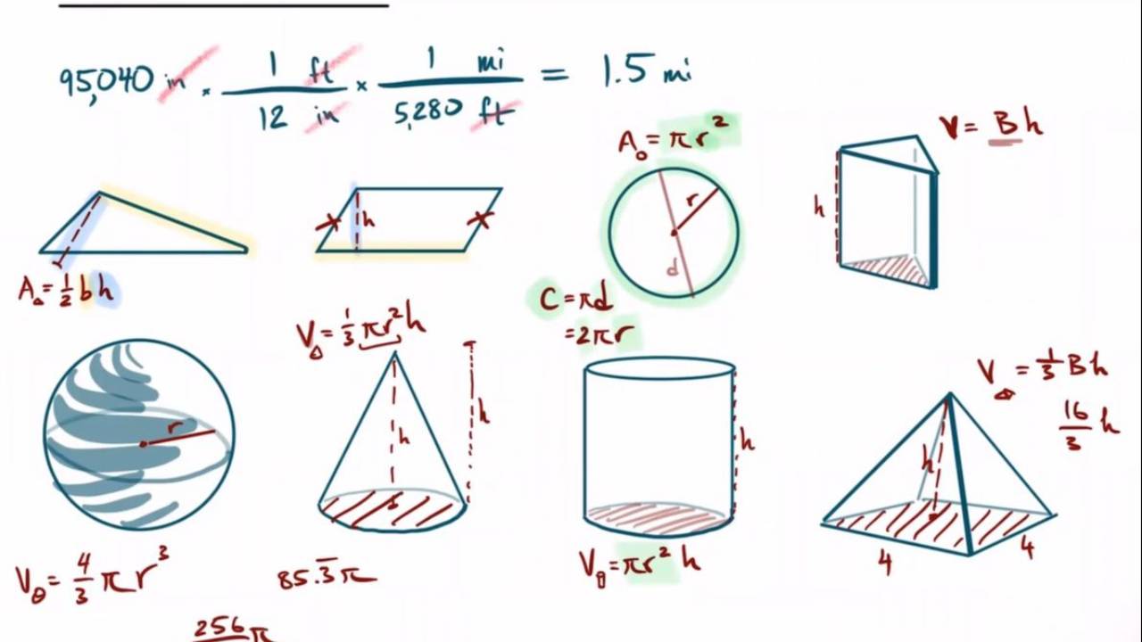 Geometry Prep Course