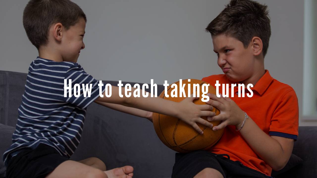 How to teach taking turns