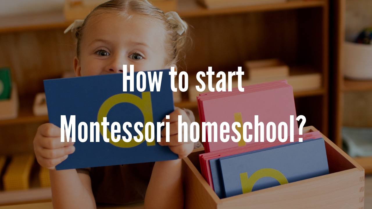 How to start Montessori Preschool in 5 easy steps!