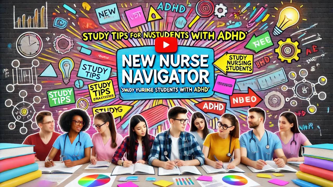 ADHD and Nursing School: New Nurse Navigator's Study Hacks