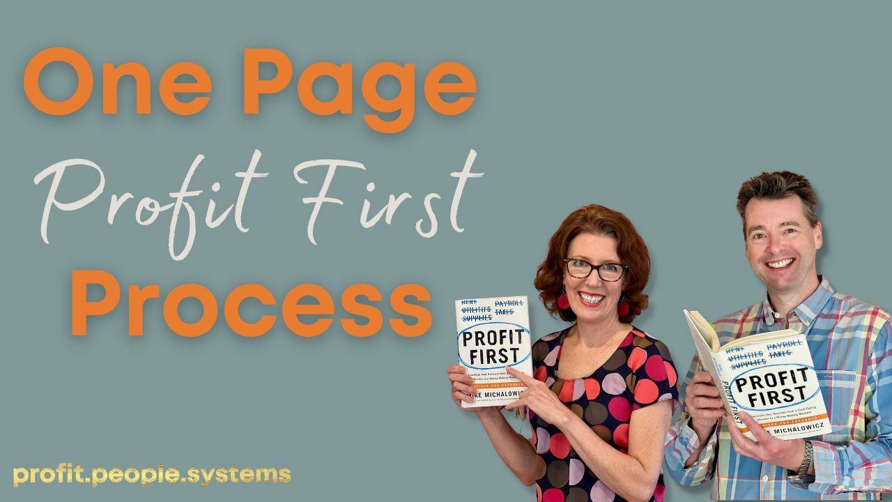 One Page Profit First Process | Profit People Systems