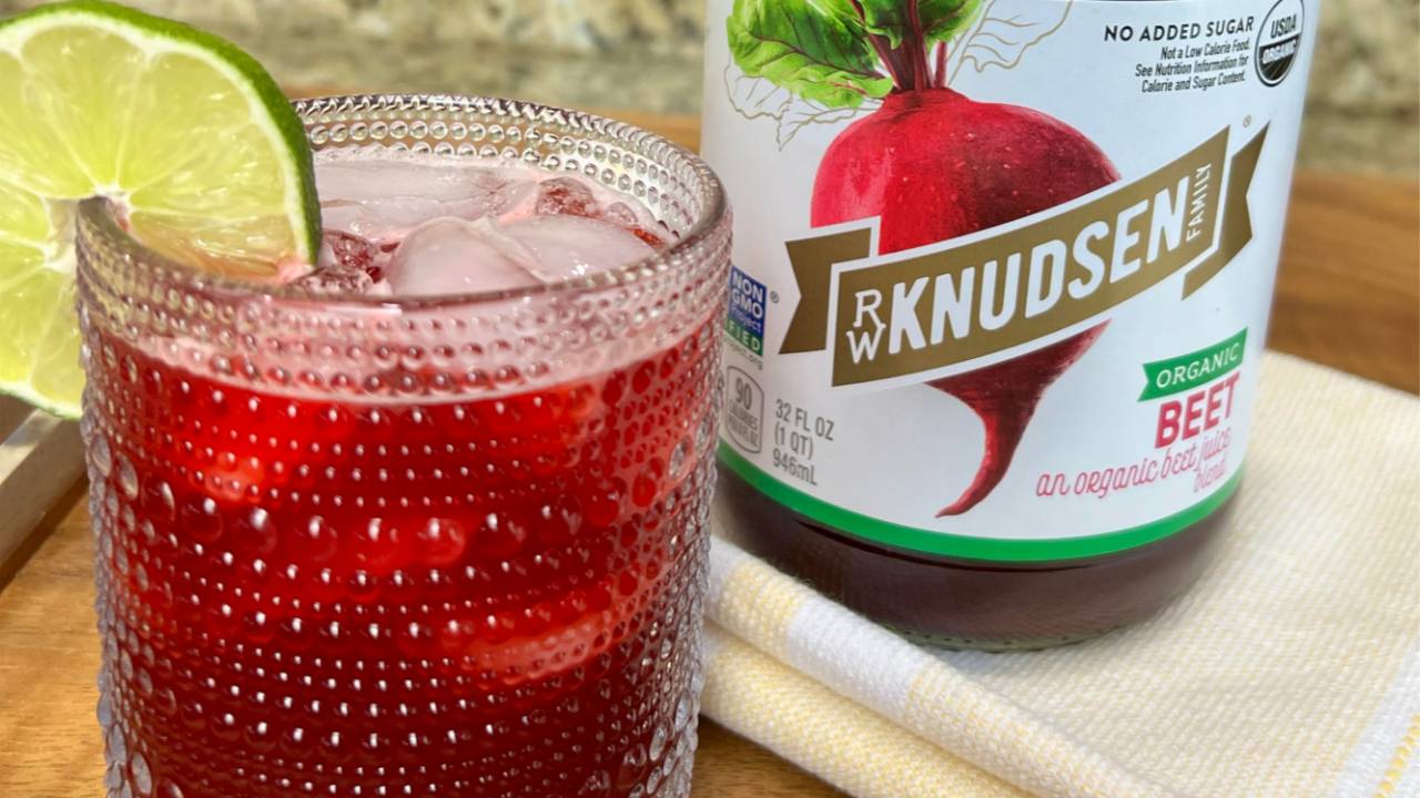 Beet-Rita Mocktail - A fresh twist on a classic favorite!