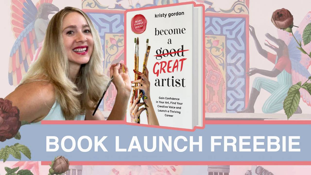 Kristy Gordon - Become A Great Artist Book Launch