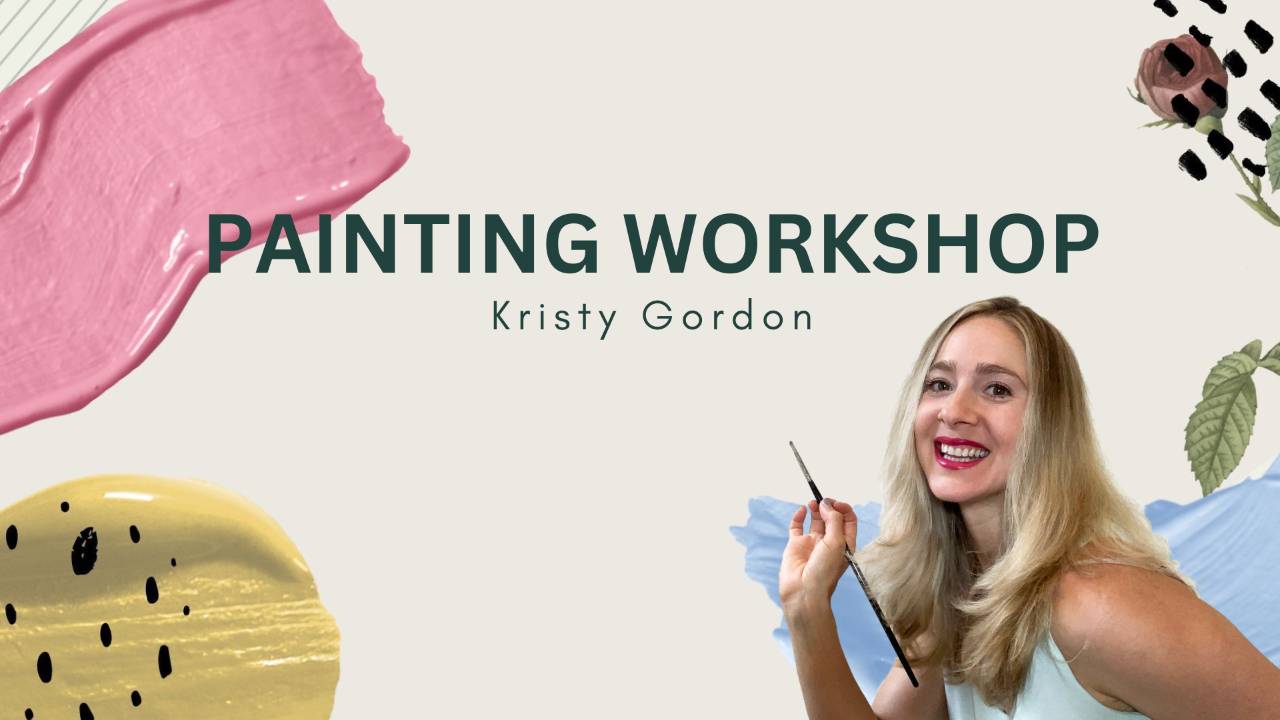 Get notified about my next feature painting workshop 🎨