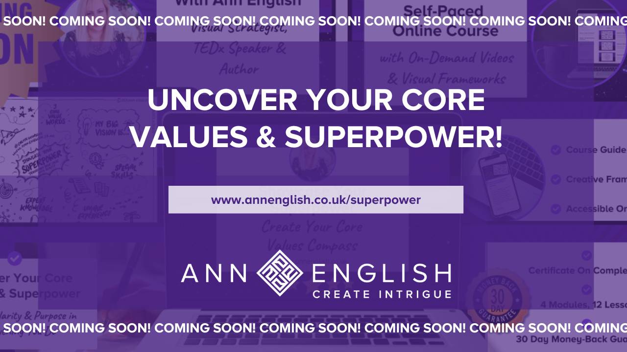 Showcase Your Superpower - Create Your Core Values Compass!