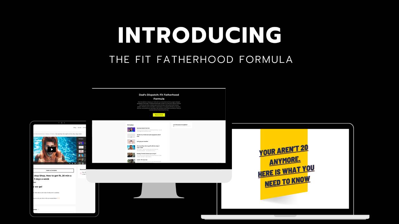 Transform Your Dad Bod in 20 Minutes a Day with This Formula