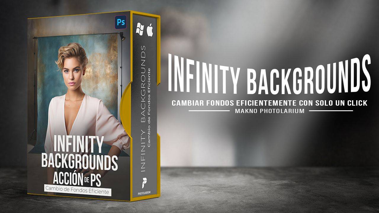 Infinity Backgrounds Cambia Fondos Facil