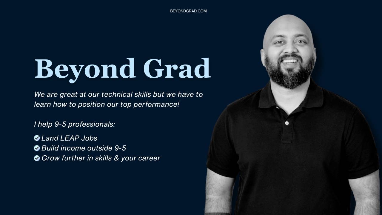 Beyond Grad by Varun Negandhi