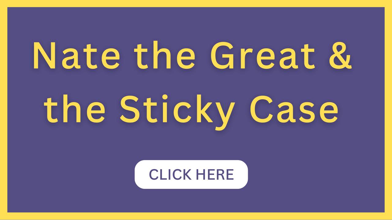 Nate The Great and the Sticky Case