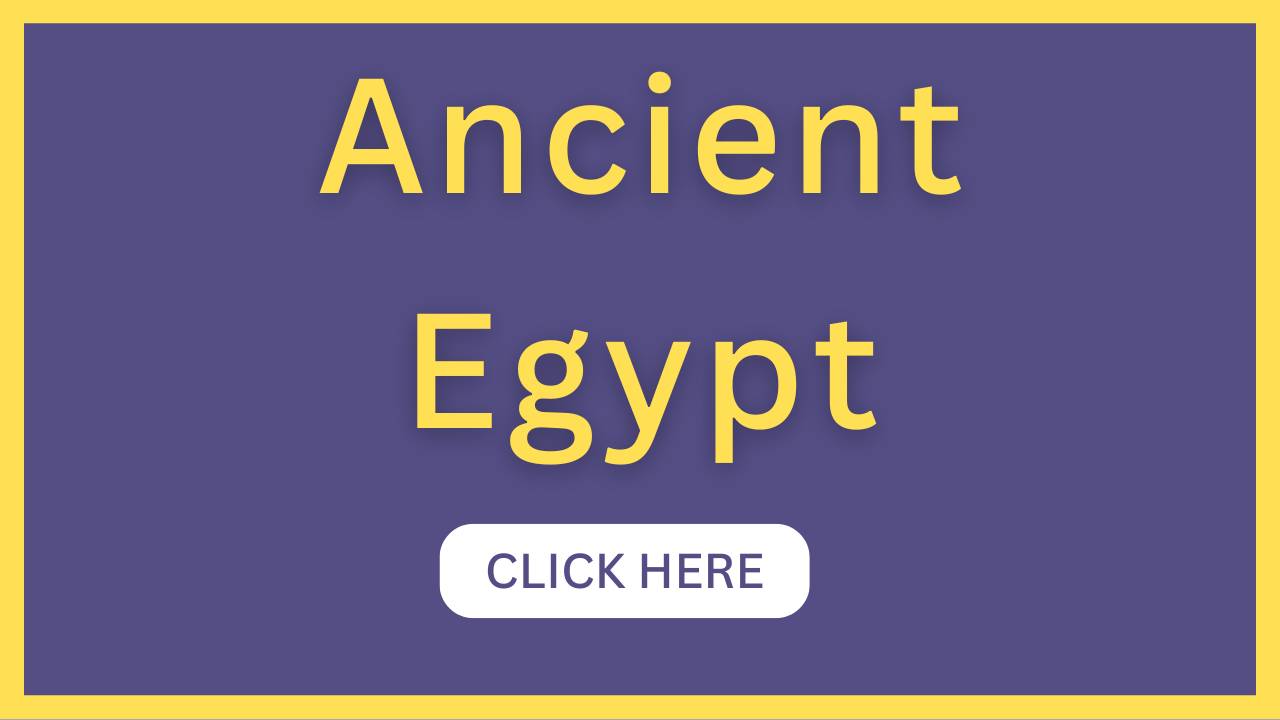 Ancient Egypt Curriculum Map