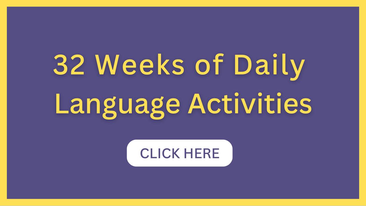 Grade 2 - 32 Weeks of Daily Language Activities Curriculum Map