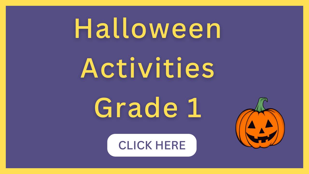 Halloween Activities Grade 1