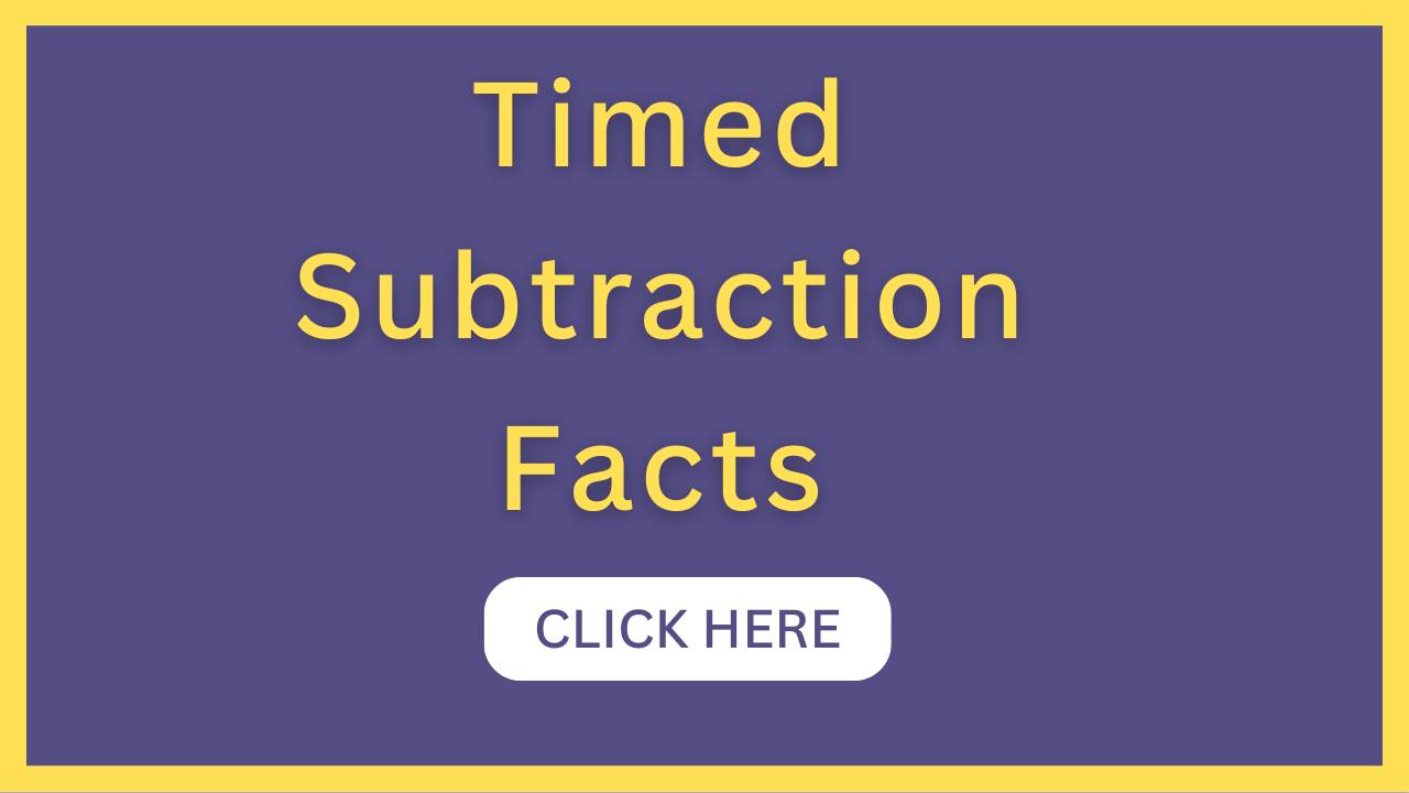 Timed Subtraction Facts Drills