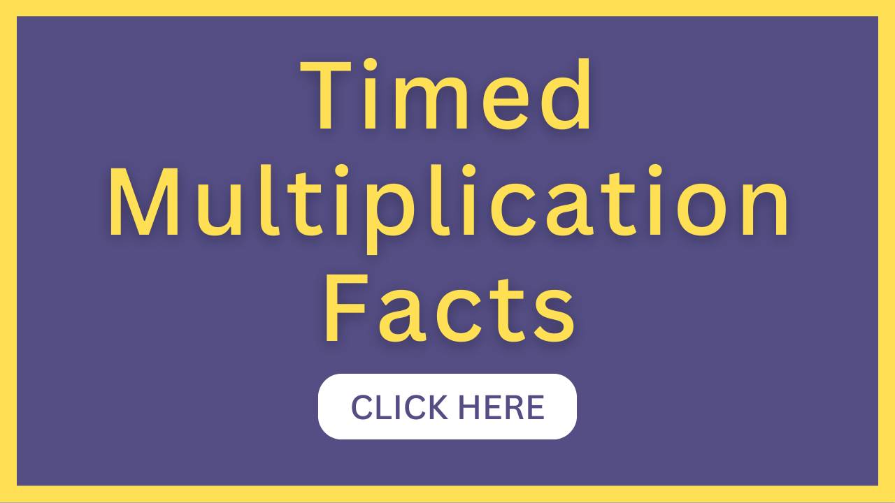 Timed Multiplication Facts Drills