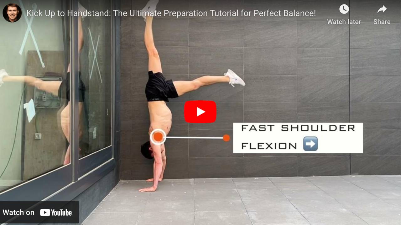 Kick Up to Handstand Tutorial: Preparation for Balance & Strength