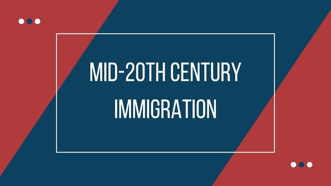 AP US History in 1 Minute Daily: Mid-20th Century Immigration