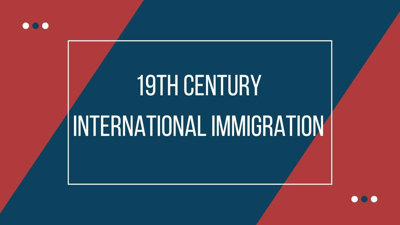 AP US History in 1 Min Daily: 19th Century International Immigration
