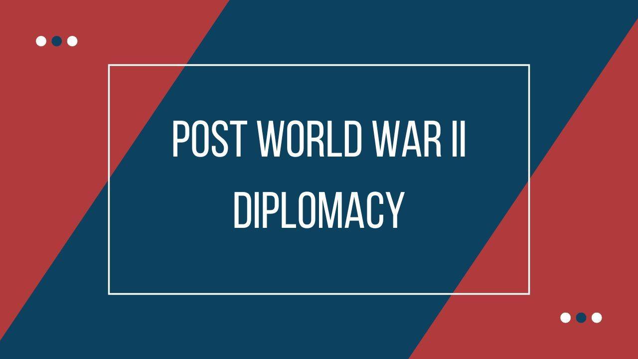 AP US History in 1 Minute Daily: Post World War II Diplomacy