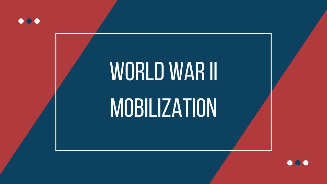 AP US History in 1 Minute Daily: World War II Mobilization