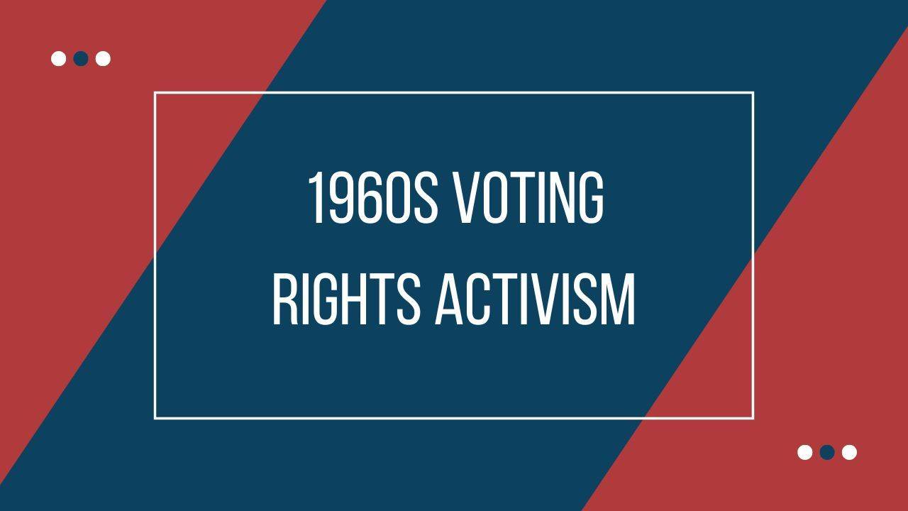 AP US History in 1 Minute Daily: 1960s Voting Rights Activism