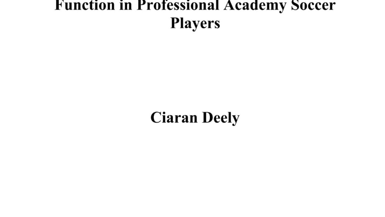 Ciaran Deely PhD Manuscript Giveaway