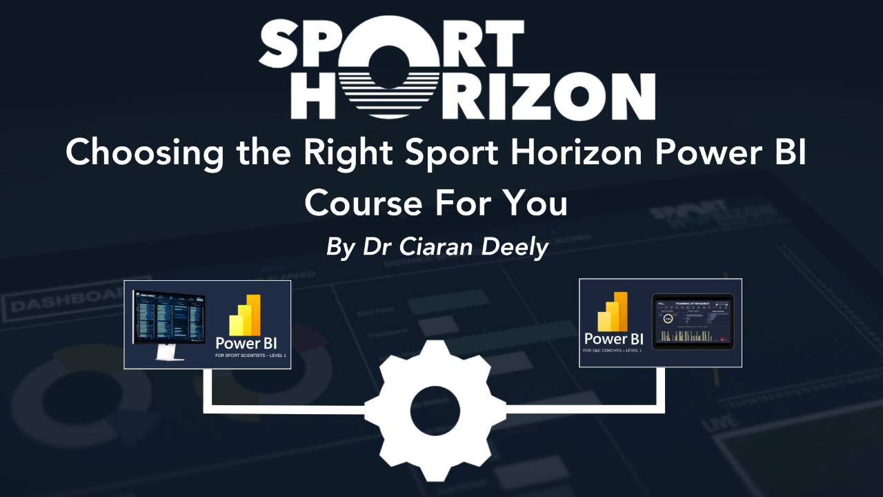 Choosing the Right Sport Horizon Power BI Course For You