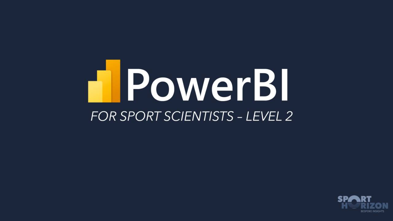 PowerBi Course Information Level 2
